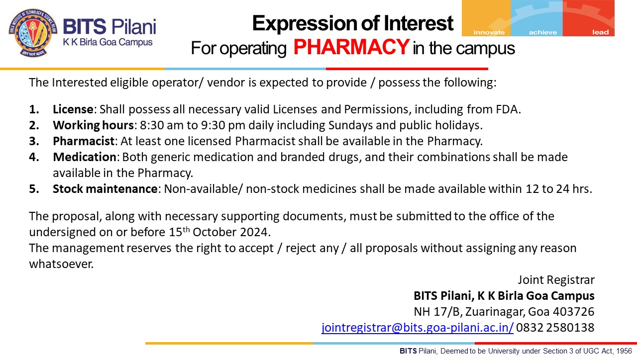 BITS Pilani, K K Birla Goa Campus