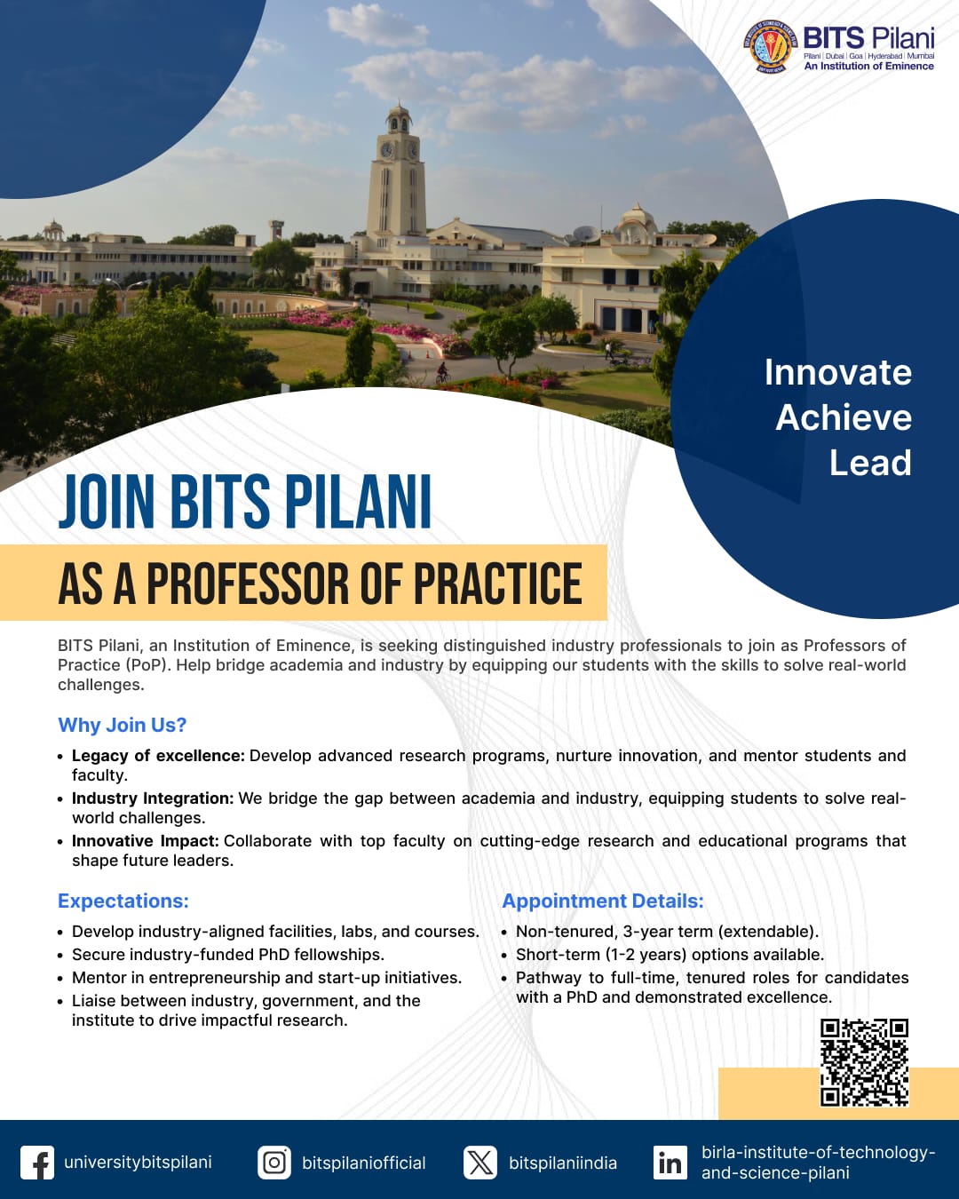 Birla Institute of Technology And Science, Pilani (BITS Pilani)