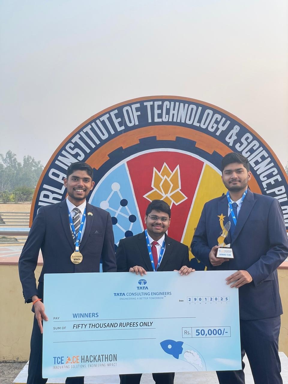 BITS Pilani Team Wins TATA National Hackathon - BITS Pilani