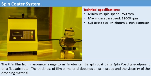 Clean Room: Micro and Nano Fabrication Facility - BITS Pilani